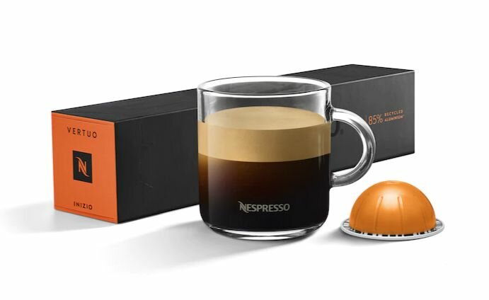 Капсулы Nespresso Vertuo Inizio 150мл , 10 кап. в уп.