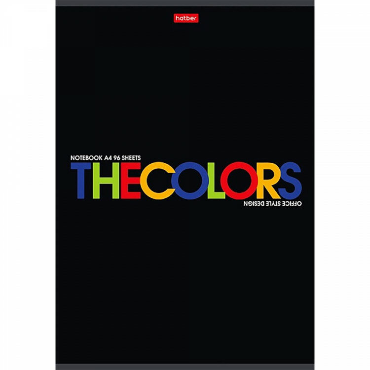 Тетрадь А4 клетка 96 листов скоба (Hatber) CROCO серия THEBOOK арт.96Т4тВ1. Количество в наборе 3 шт.