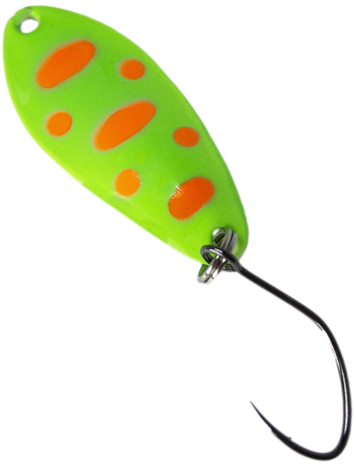 Набор 2ШТ Блесна колебалка Зябликов Пиксель 3 см. 2.9гр fluo