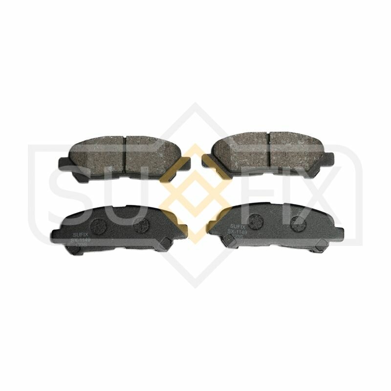 SUFIX Колодки тормозные задние TOYOTA Highlander(U4) 2.7-3.5 07-14