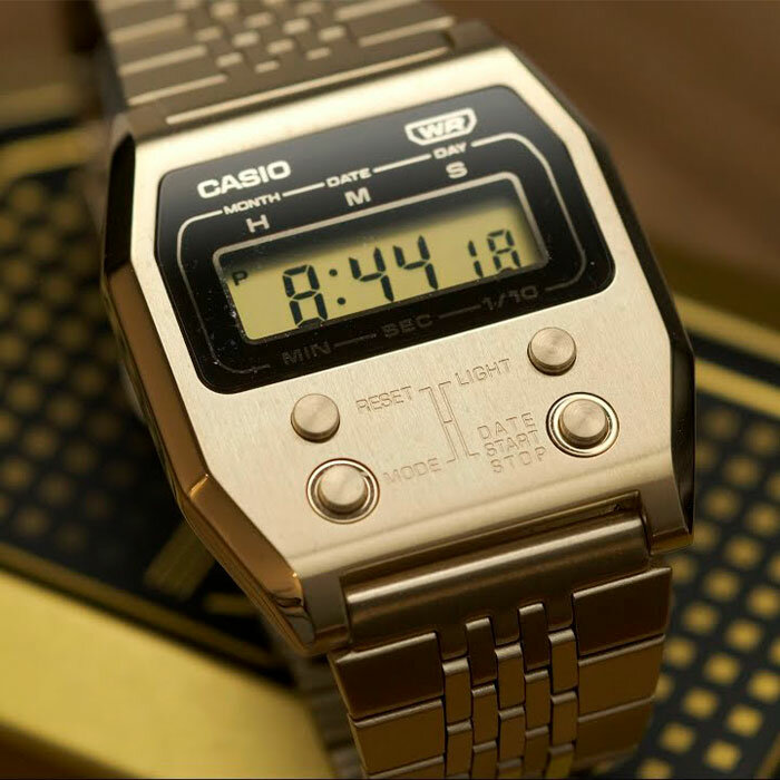 Наручные часы CASIO Vintage, золотой — фото 1