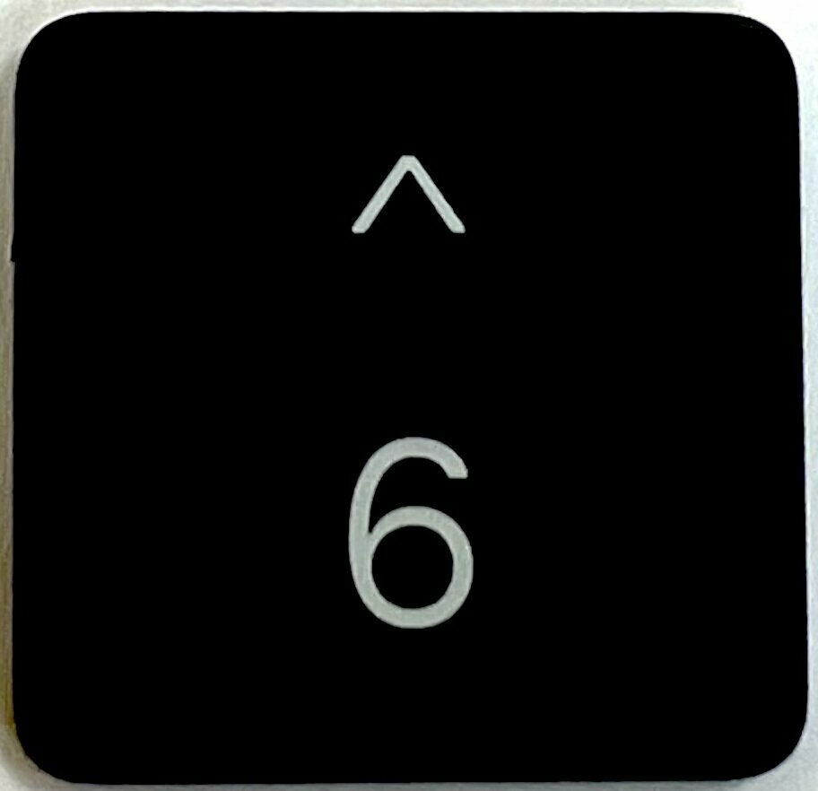 Кнопка US клавиша 6 Macbook Air, Pro M1 2019-2022