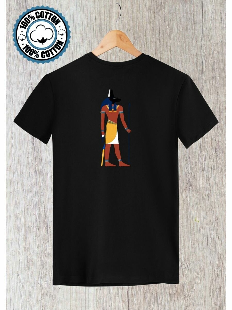 Футболка бог анубис египет god anubis