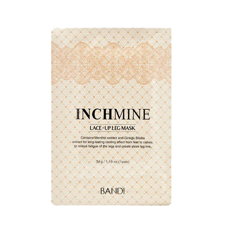 BANDI INCHMINE LACE-UP LEG MASK Маска "Кружевная" для ног 28 гр