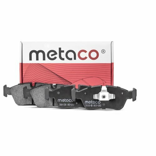 Колодки тормозные передние к-кт METACO 3000336