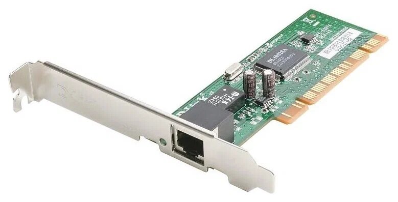 Сетевой адаптер D-Link DFE-520TX, интерфейс PCI, 1 порт RJ-45
