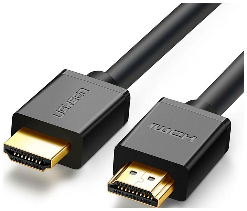 Кабель Ugreen HD104 (10108) HDMI Male To Male Cable. Длина: 3м. Цвет: черный