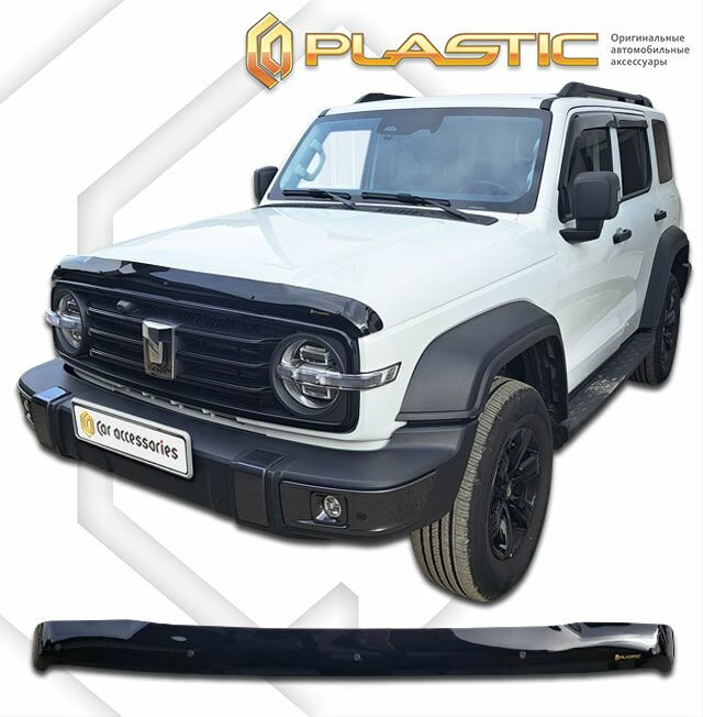 Дефлектор капота Tank 300 2023-н. в. Classic черный