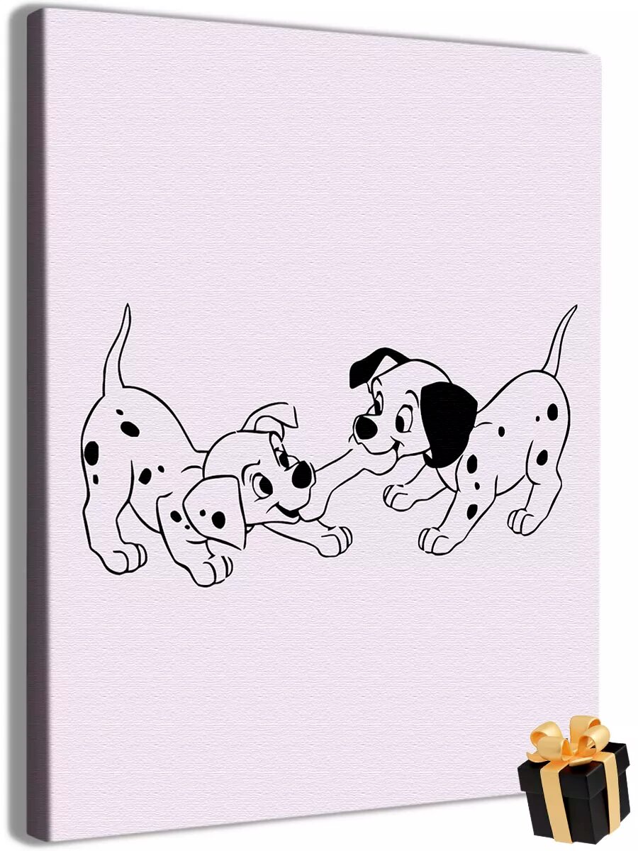 Картина по номерам 101 далматинец