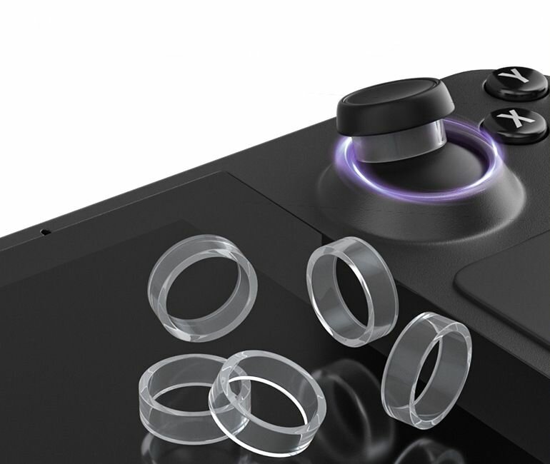 Защитные губчатые кольца для джойстика Steam Deck, Rog Ally, PS5, VR2, XBOX, 2шт, зеленый