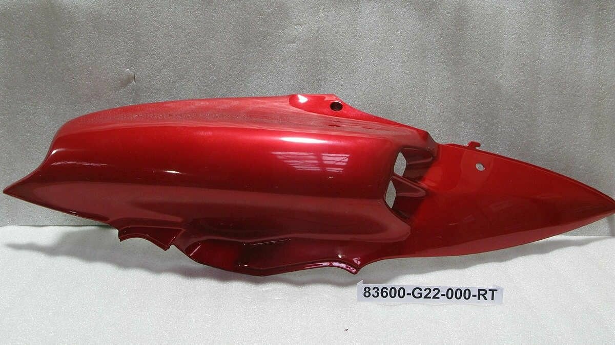 Облицовка задняя левая красный_R-010CA SYM EuroX 50, арт. 83600-G22-000-RT