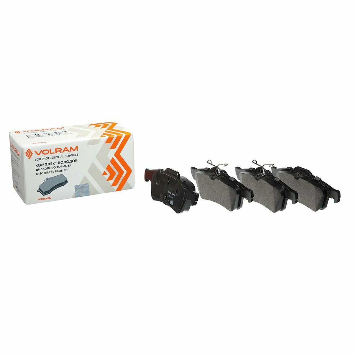 Колодки тормозные дисковые Volram VR26115 задние Ford Focus 2 (05-), Kuga 2 (12-)