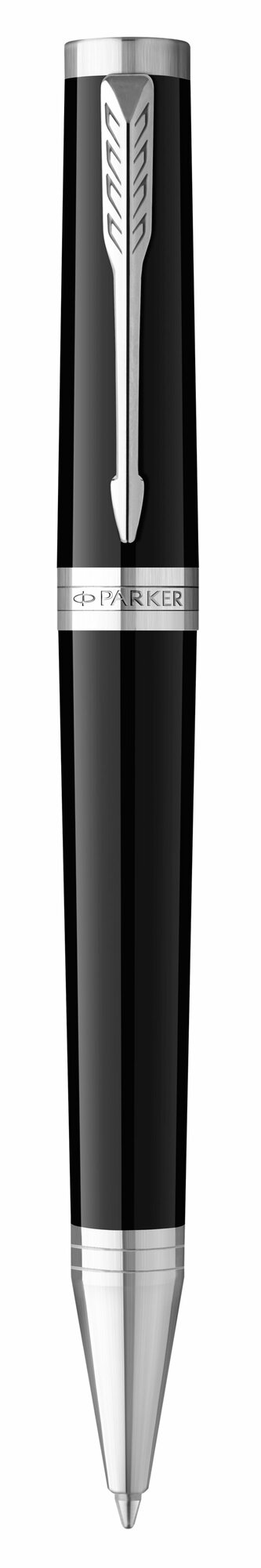 Ручка шариковая Parker "Ingenuity Black CT" стержень: M, цвет чернил: black, в подарочной упаковке 2181997