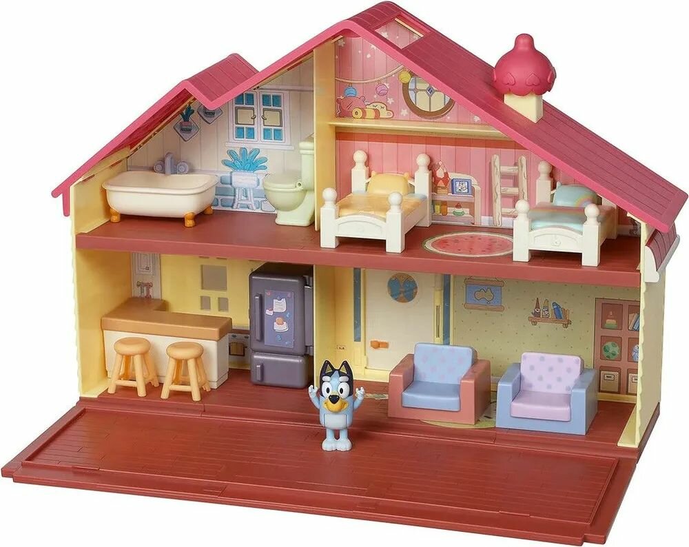 Набор игрушек Moose Toys Bluey Family Home Playset