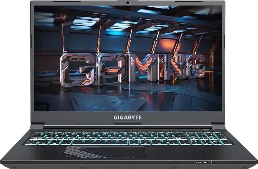 KF5-H3KZ354KD/Ноутбук игровой GIGABYTE G5 15.6", 2023, IPS, Intel Core i7 13620H 2.4ГГц, 10-ядерный,