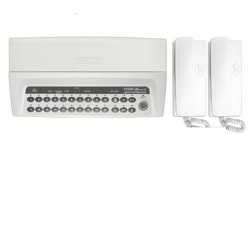 Рупор-ДБ (исп.02) Коммутационный блок для подключения до 4x абонентских вызывных устройств