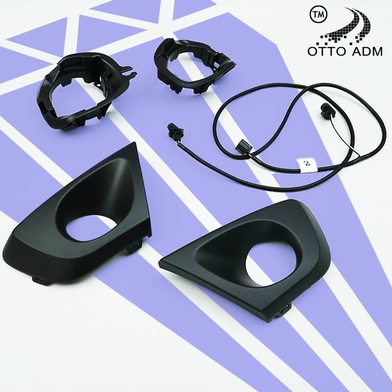 Монтажный комплект для установки ПТФ для Рено Дастер, комплект для противотуманных фар с проводкой для Renault Duster 1