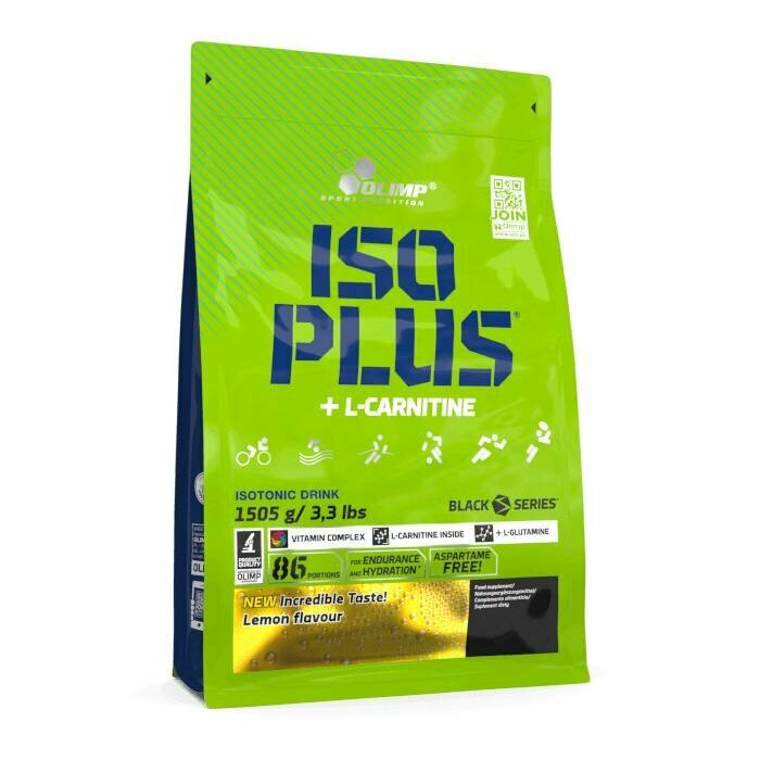Изотоник OLIMP ISO PLUS 1505 г, Лимон