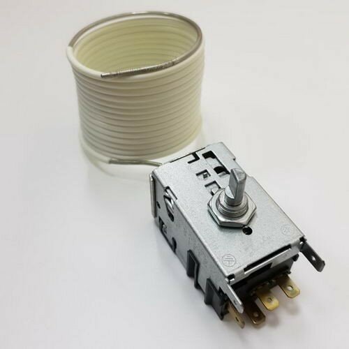 Датчик температуры (термостат, терморегулятор) для холодильника Indesit, Hotpoint-Ariston 2500 мм, в оплетке 289013