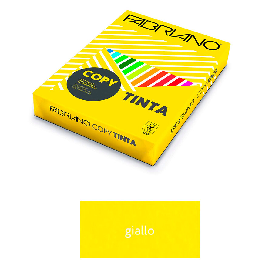 Бумага COPYTINT A3 250 листов, желтая, плотность 80 гр