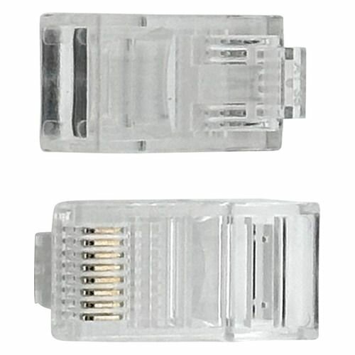 Коннектор Buro (BU-CONRJ45-50PCS) RJ45 прозрачный (упак:50шт)