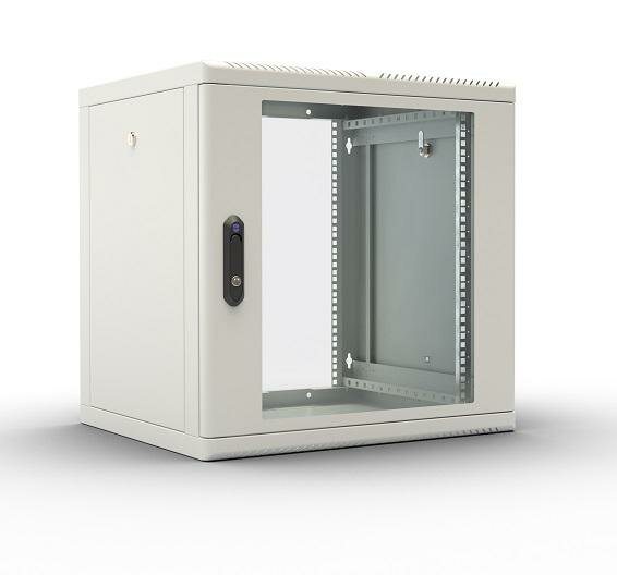 Шкаф настенный ЦМО ШРН-М-12.500.1 12U 600x456мм, серый