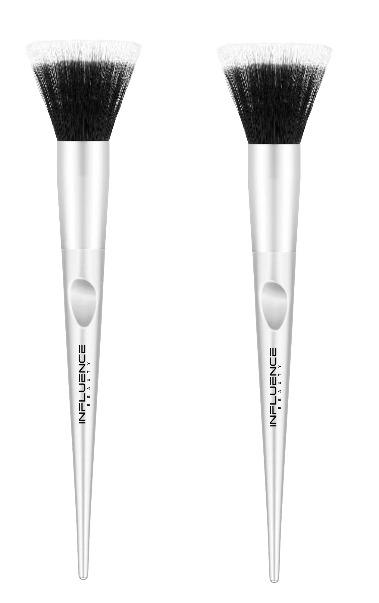 Базовая кисть-дуофибра Influence Beauty FD-36R /Duofibra Foundation Brush 2 шт