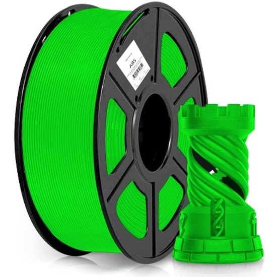 Пластик для принтера Cactus 3D CS-3D-ABS-1KG-GREEN ABS d1.75мм 1кг 1цв.