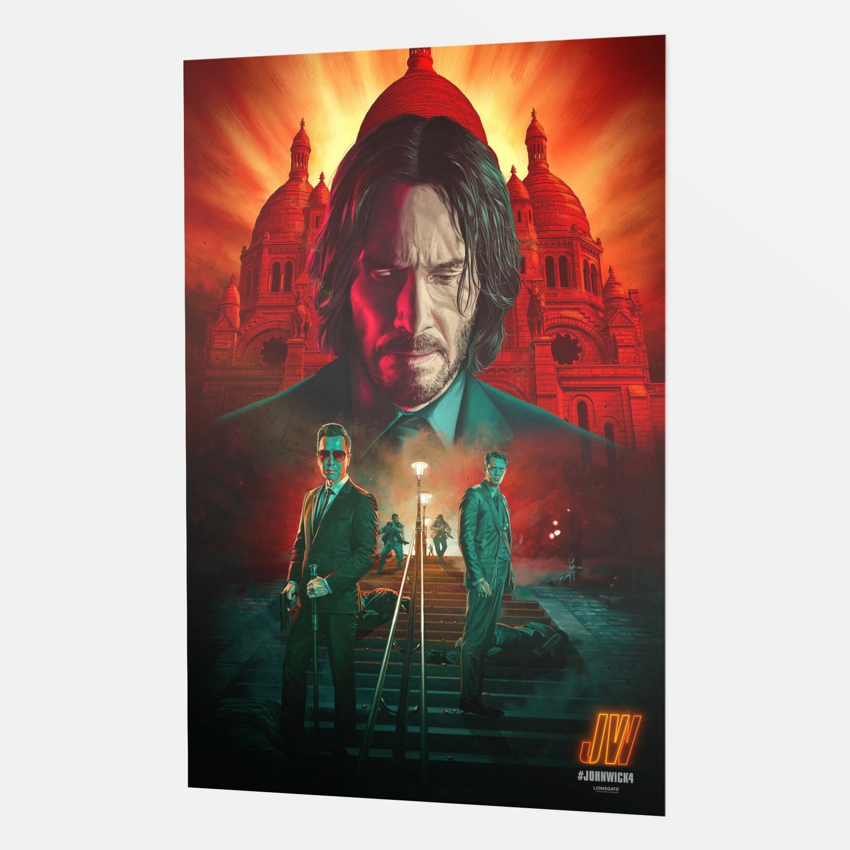 Постер (плакат) для интерьера, Джон Уик 4 40x60 см. от Poster4me