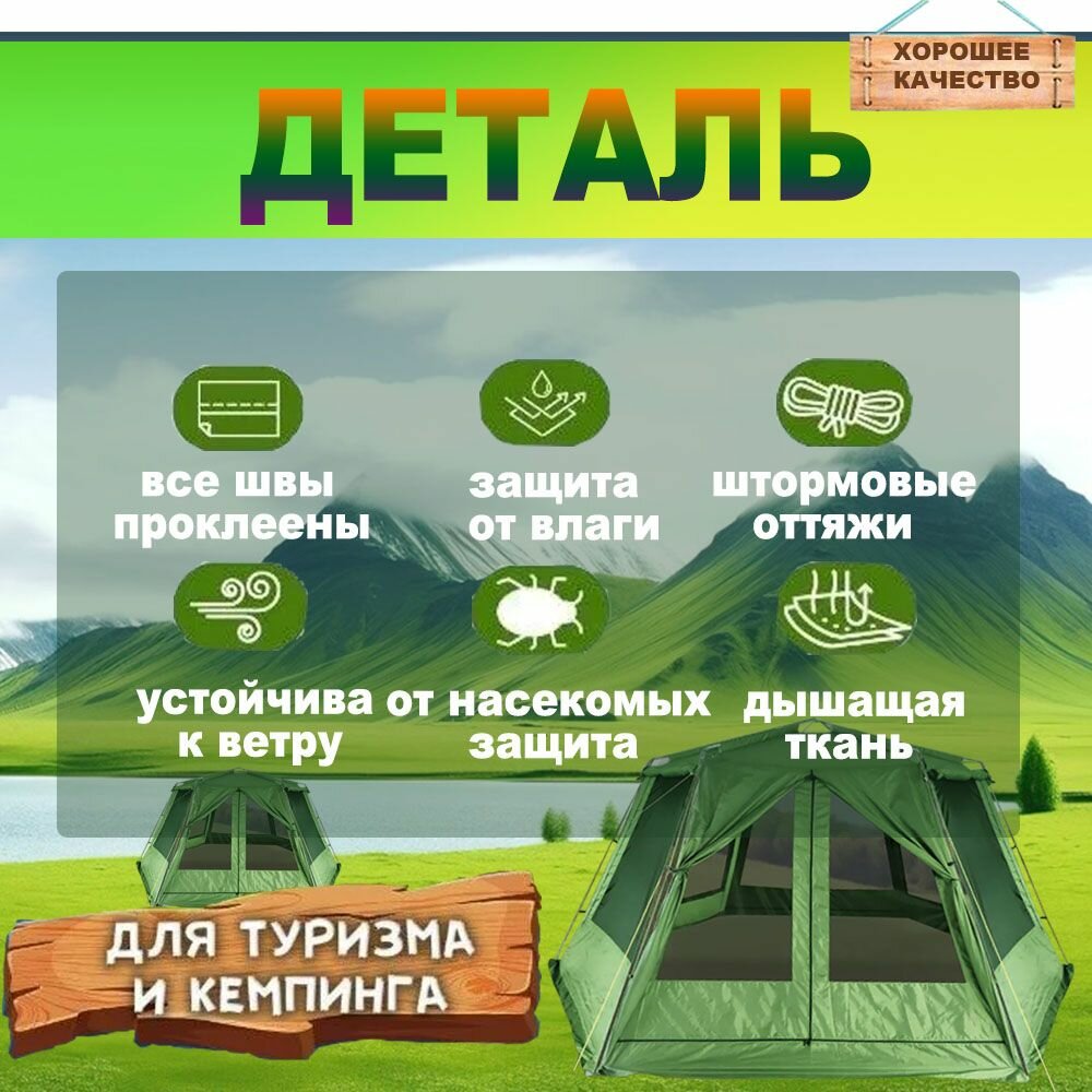 Шатер туристический — фото 1