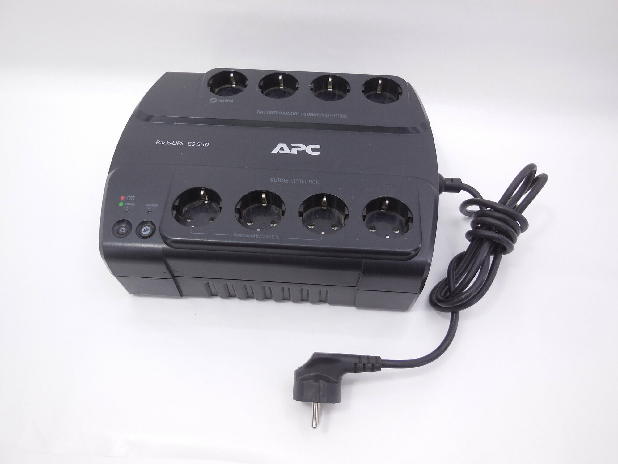 ИБП интерактивный APC Back-UPS ES 550 BE550G-RS С рабочей батареей (30% износа)