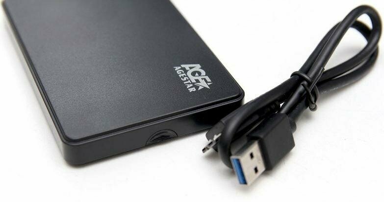 Внешний корпус AgeStar USB 3.0 2.5" SATAIII чёрный 3UB2P2 (BLACK)