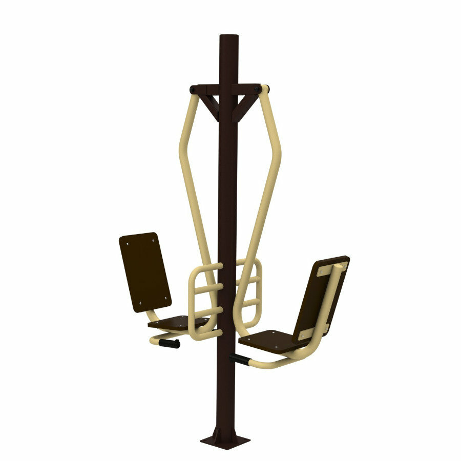 Тренажер для улицы Жим ногами сдвоенный Air-Gym YT47