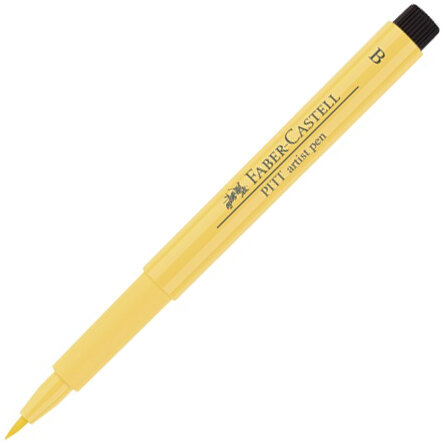 Faber-Castell Ручка капиллярная Рitt Pen brush, кадмий желтый sela25