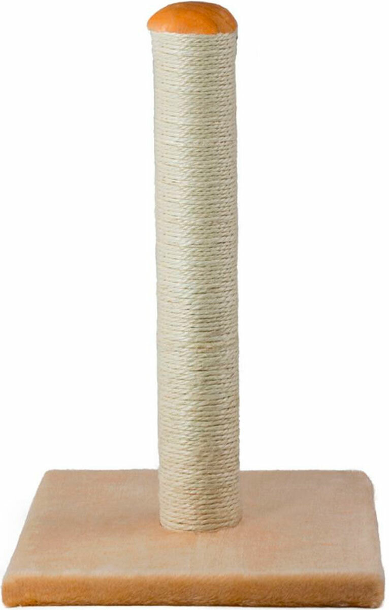 Когтеточка столбик Triol № 202 сизаль 30 х 30 х 43 см (1 шт)