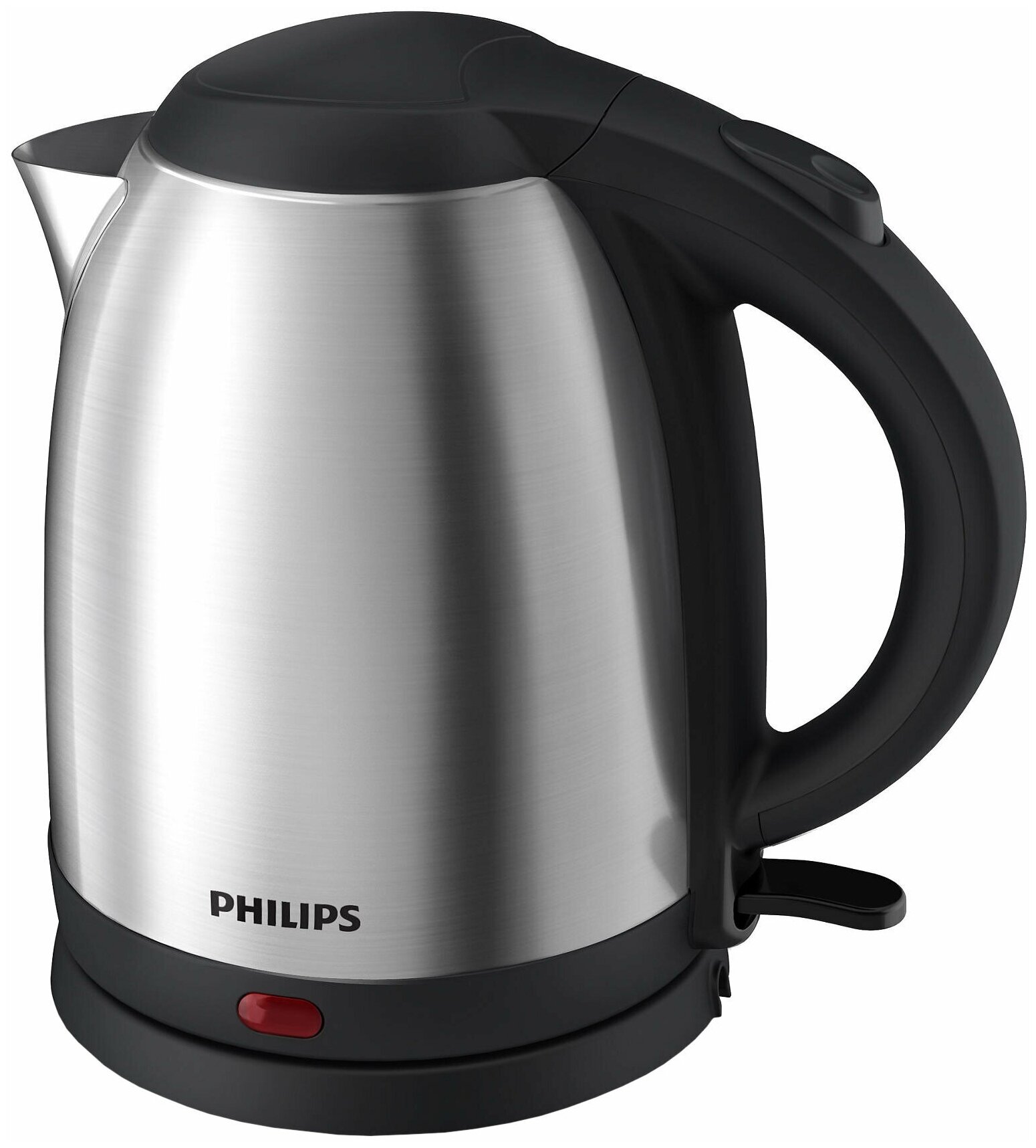 Чайник PHILIPS HD9306/02, 1,5 л, 1800 Вт, закрытый нагревательный элемент, сталь