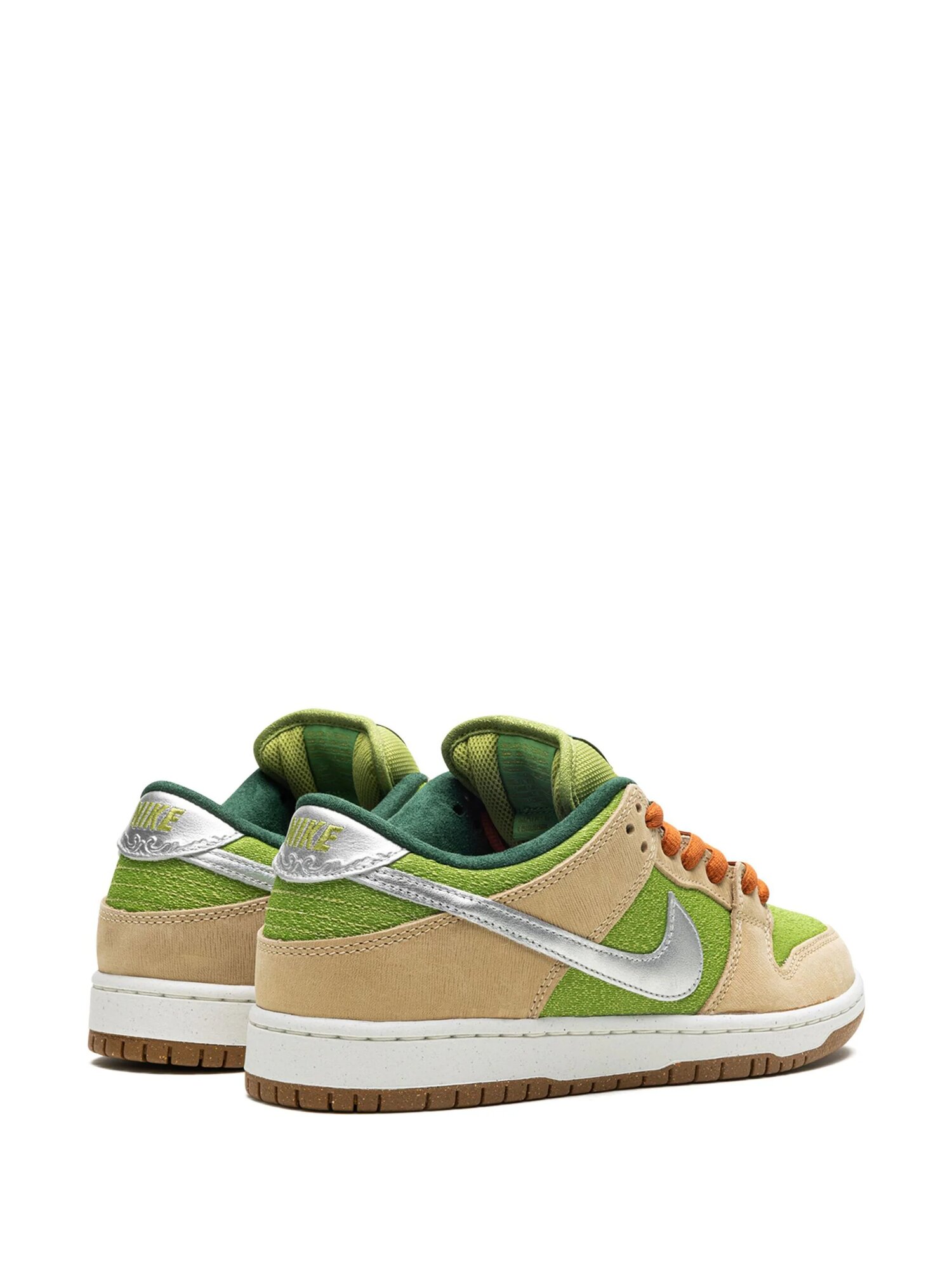 Кроссовки NIKE SB Dunk Low Escargot, размер 10.5 US, зеленый, — фото 1