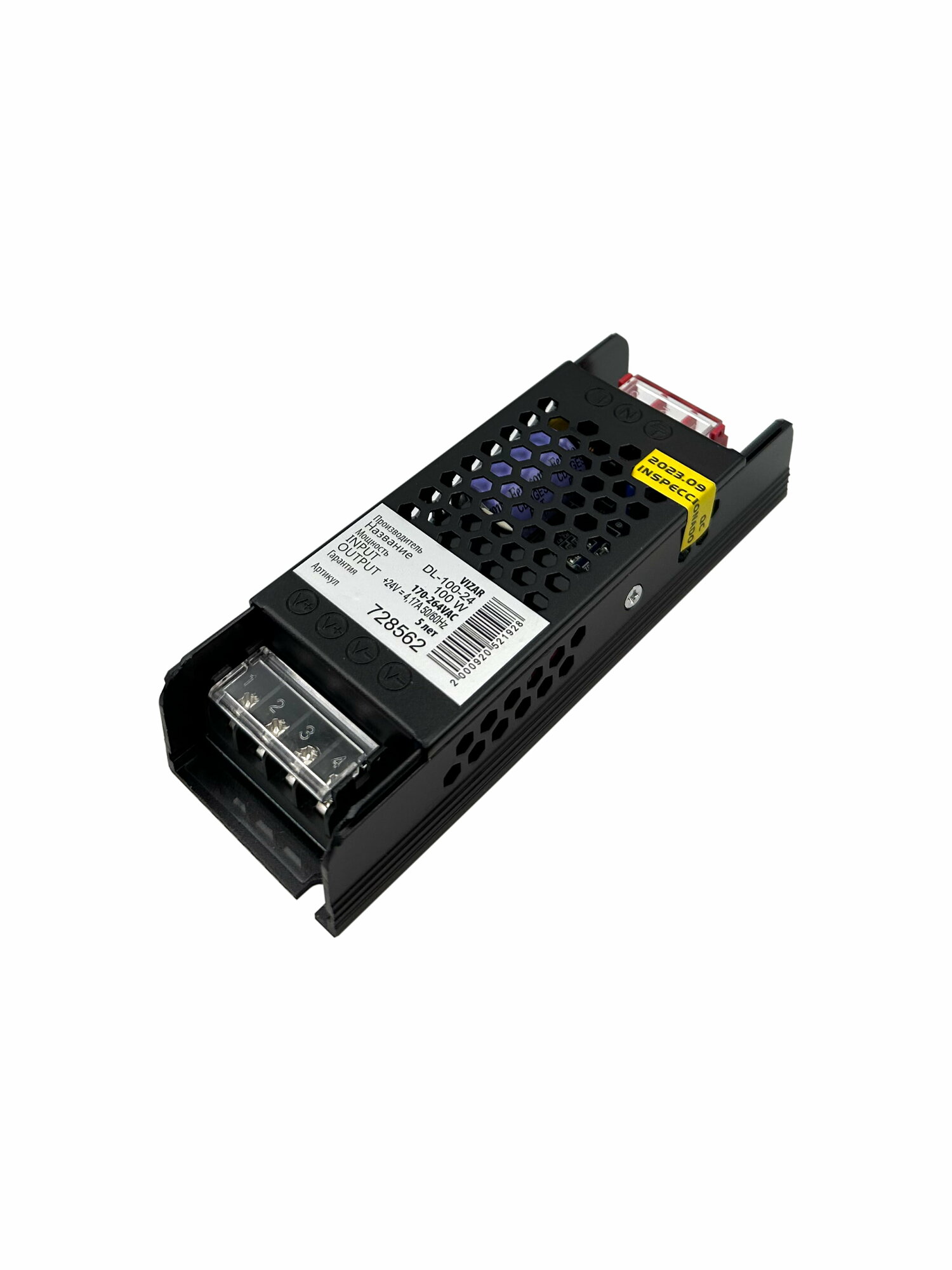 Источник напряжения ShopLEDs Блок питания DL-100-24 (24V, 100W, 4,17A, 5 лет)