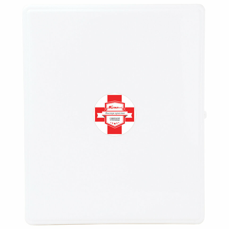 Аптечка первой помощи работникам, по приказу №262н, виталфарм, пластиковый шкаф, 54122, 631431