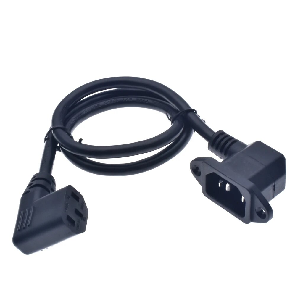 VOSORON Удлинитель IEC320 C14–C13 60 см Right Angled