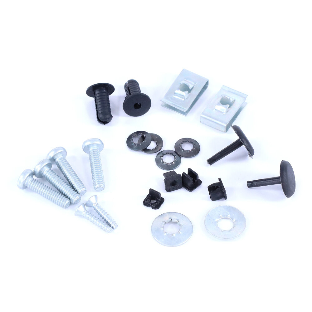 РК крепления брызговиков заднего крыла Riginal, для а/м ВАЗ 2190,2192,2194(винты, гайки, пистоны, шайбы)