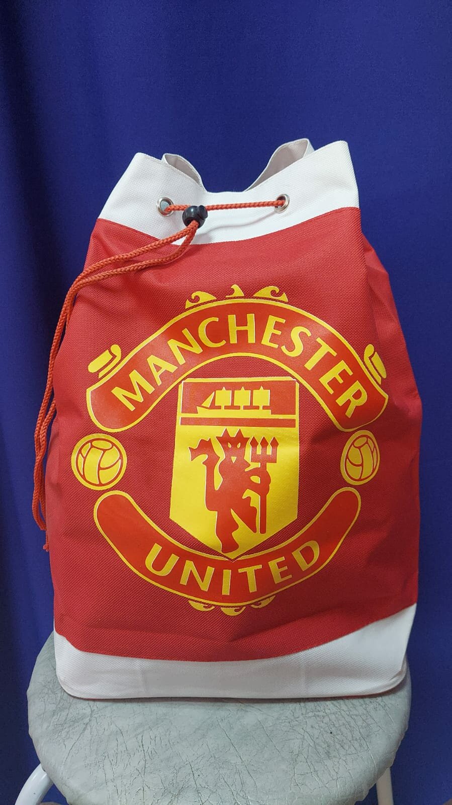 Для футбола Рюкзак Манчестер Юнайтед футбольного клуба MANCHESTER UNITED ( Англия ) красный