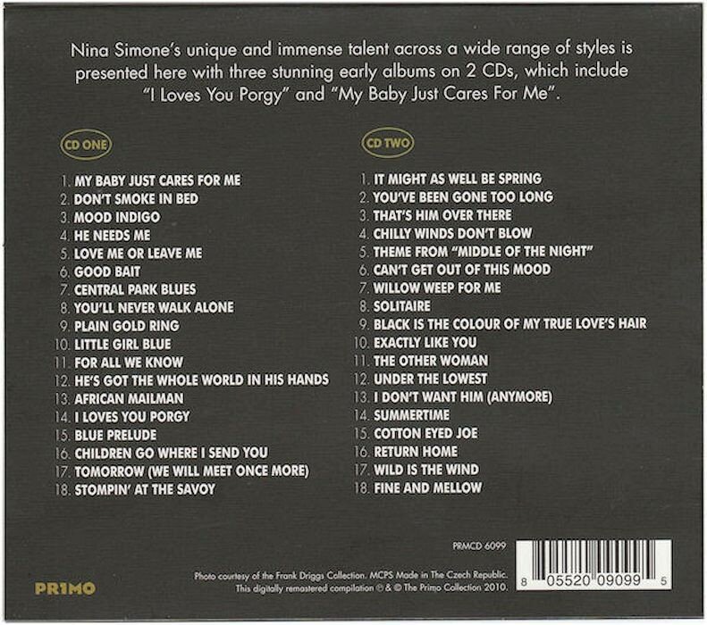 Nina Simone - Essential Early Recordings (2CD) — фото 1