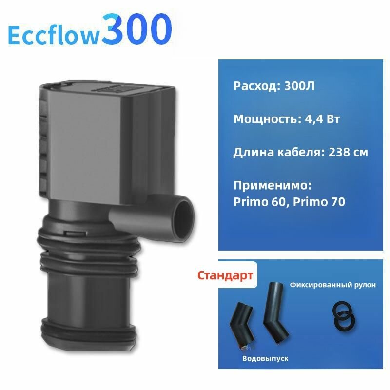 Juwel 600 L аквариум Подводный насос, Призматический интерфейс, черное