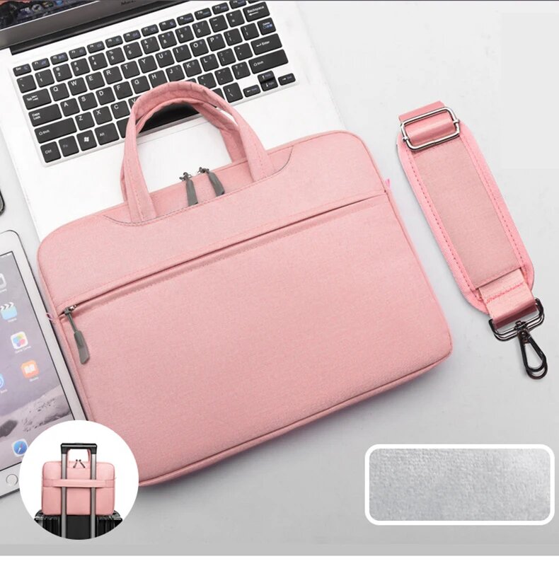 Чехол для ноутбука 11-17 дюймов 17-дюймовый, Pink