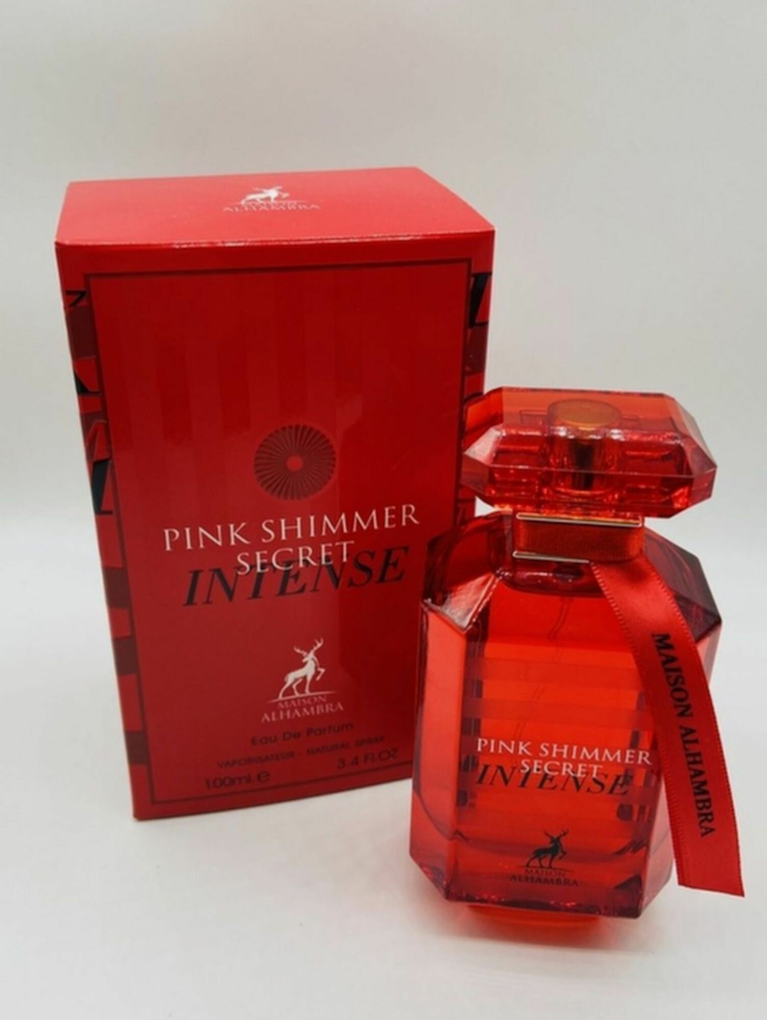 Maison Alhambra Парфюмерная вода женская PINK SHIMMER SECRET INTENSE, 100 мл