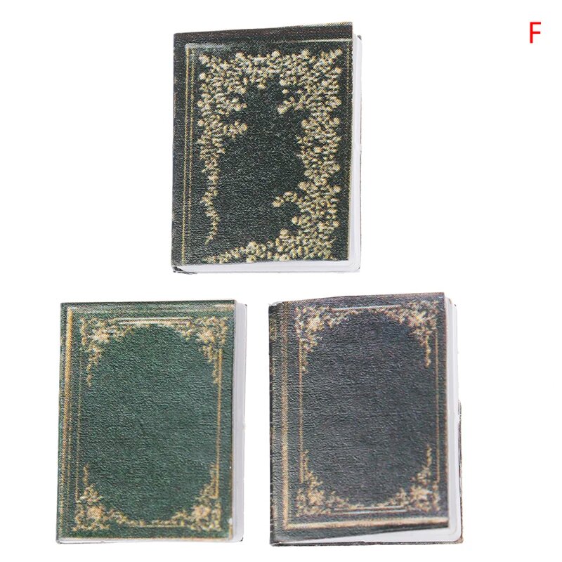 Миниатюрные книги для кукольного домика, цвет F