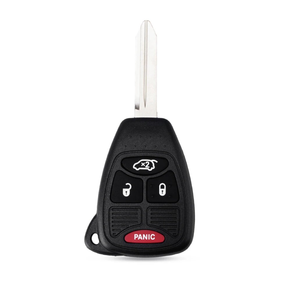 KEYYOU 3 + 1 кнопка чехол для автомобильного ключа брелок для Chrysler 300 300C Pacifica Stratus для Dodge для Jeep Cherokee Grand 4 buttons