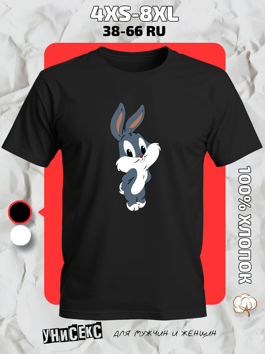 Футболка с принтом Бэби Луни Тюнз Baby Looney Tunes