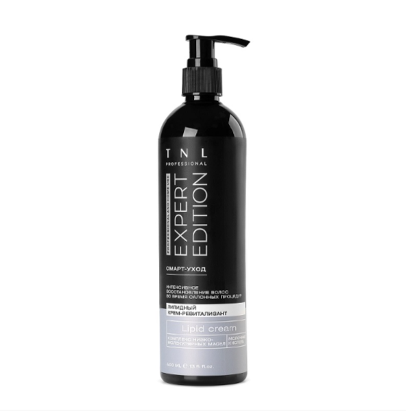 Липидный крем-ревитализант для волос TNL Expert edition, 400 мл